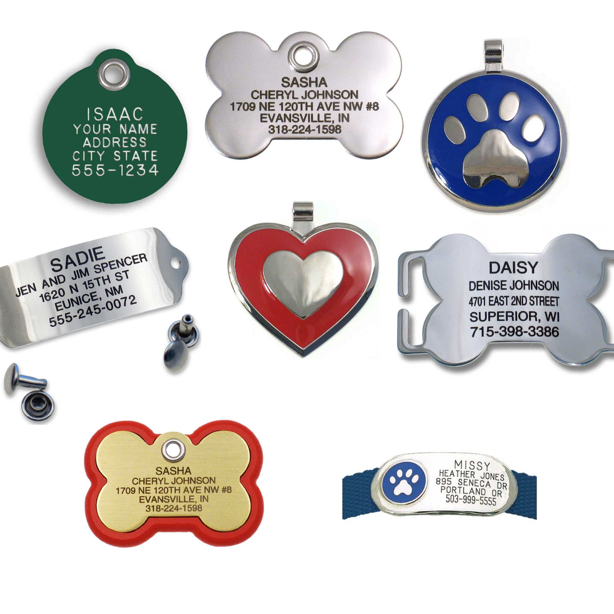 Dog Tags and Custom ID Tags | LuckyPet