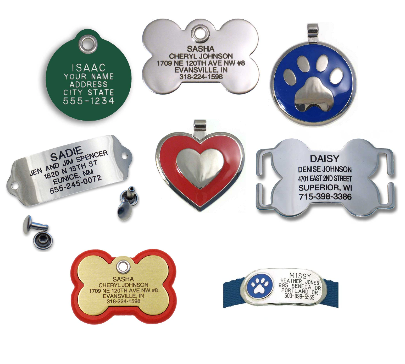 Dog Tags and Custom ID Tags | LuckyPet