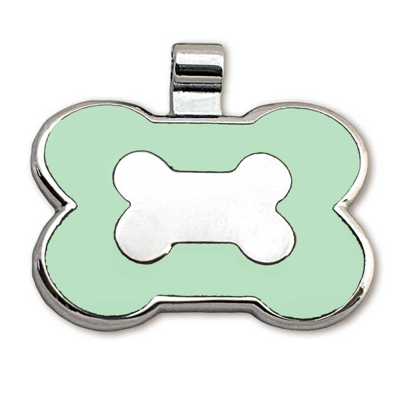 Enameled Bone Shaped Dog Tag – LuckyPet