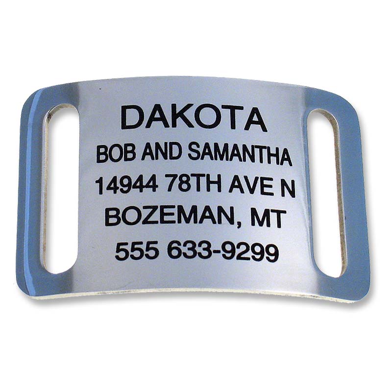 Slide-On Collar Tags – LuckyPet